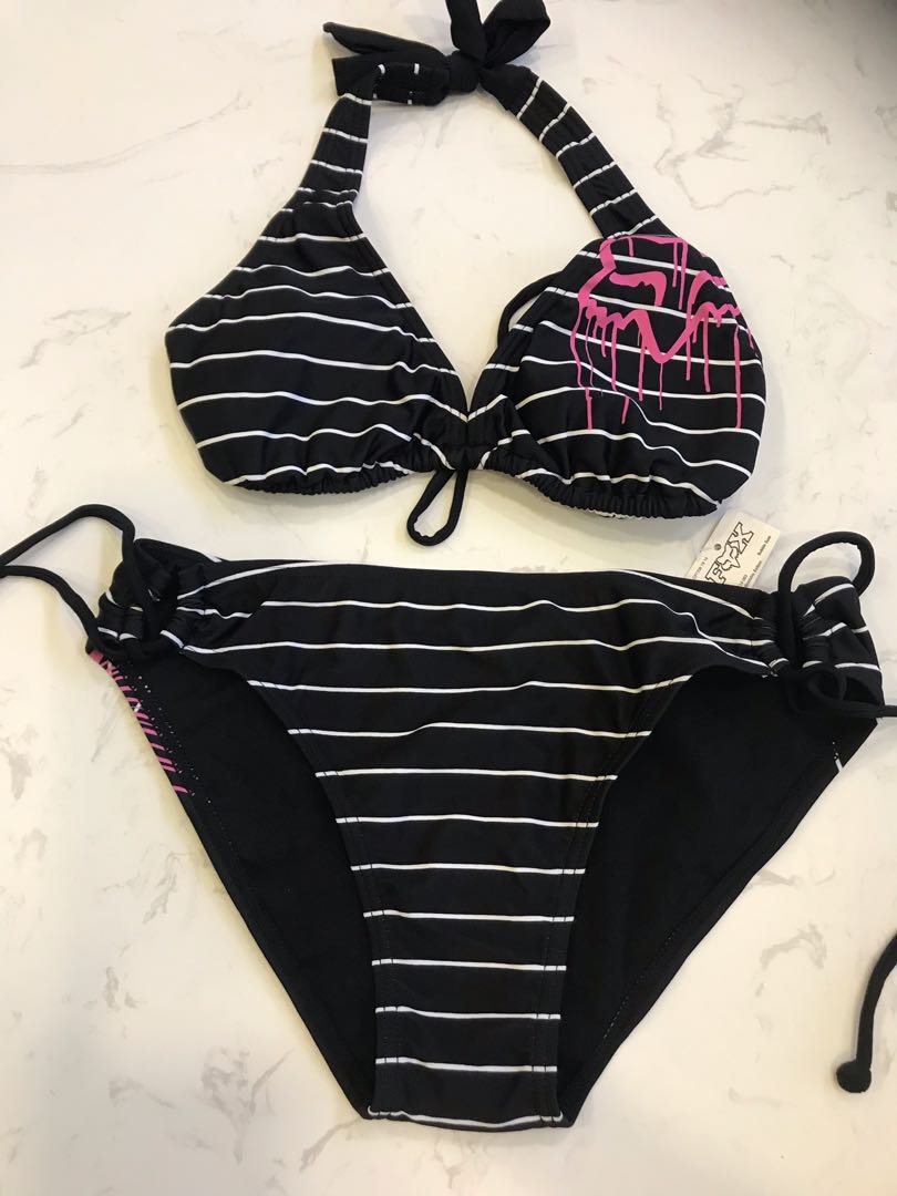 Black bikini, Women's Fashion, Swimwear, Bikinis & Swimsuits on Carousell