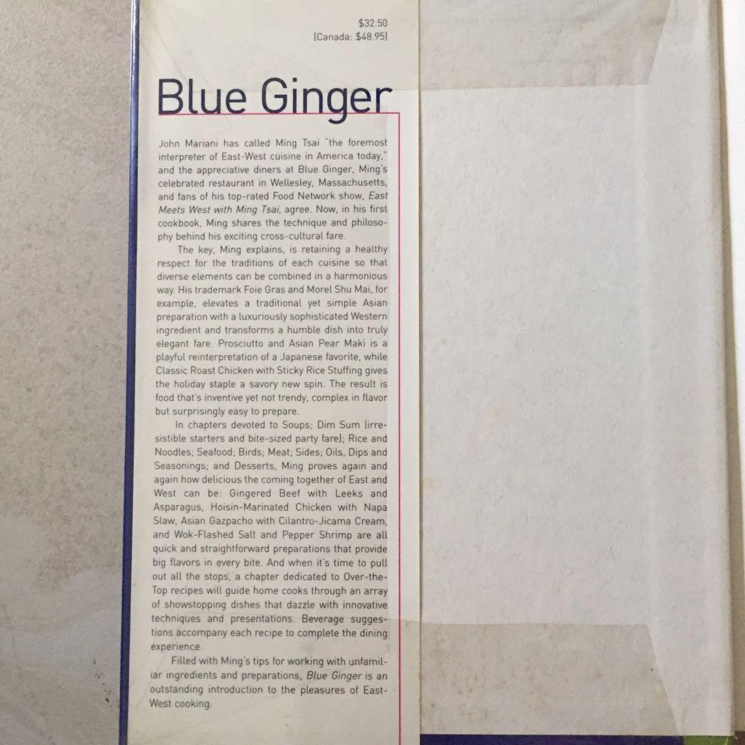 Blue Ginger- East meets West Cooking by Ming Tsai, Hobbies & Toys ...
