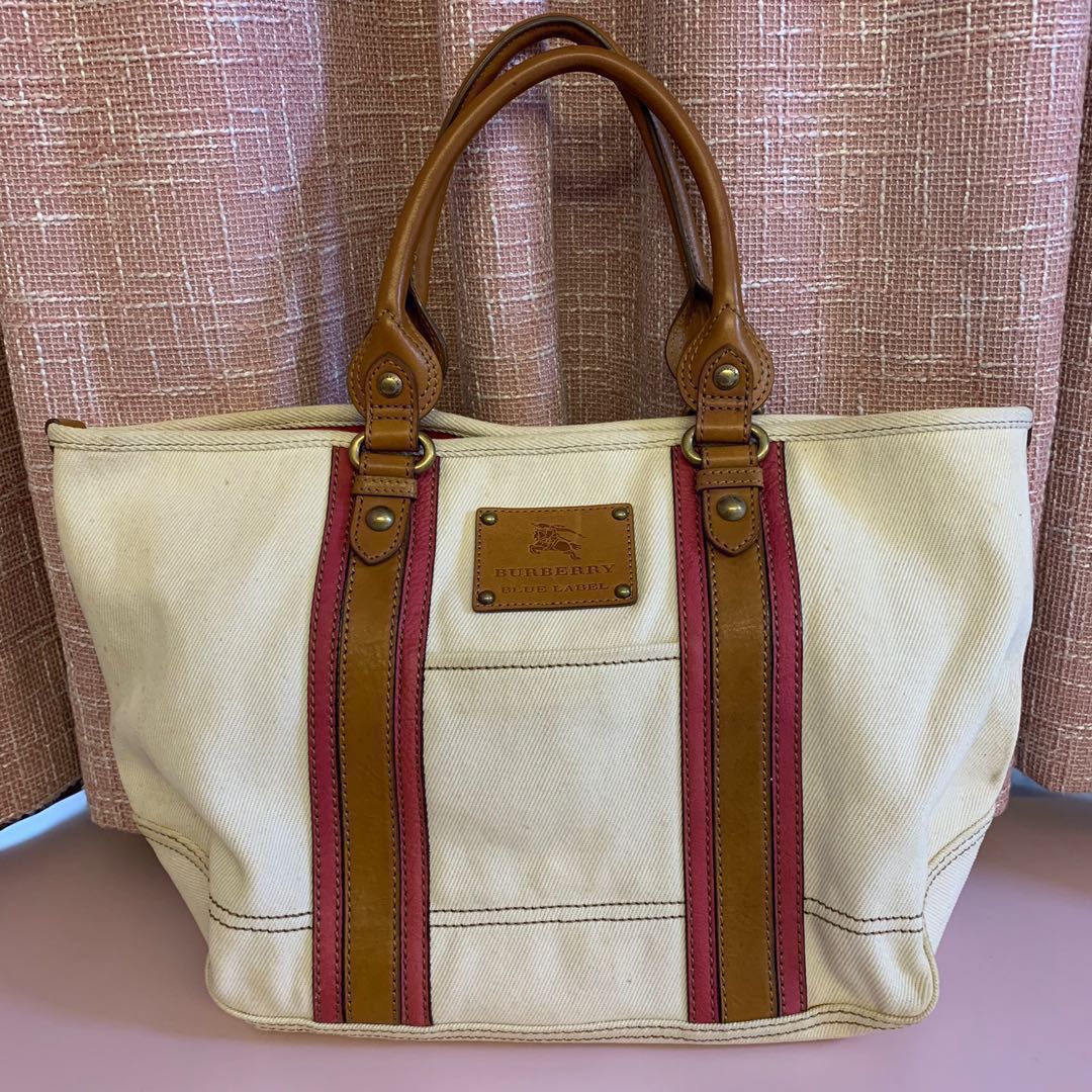 Burberry Blue Label Bag, Women's Fashion, Bags & Wallets, Tote Bags on ...
