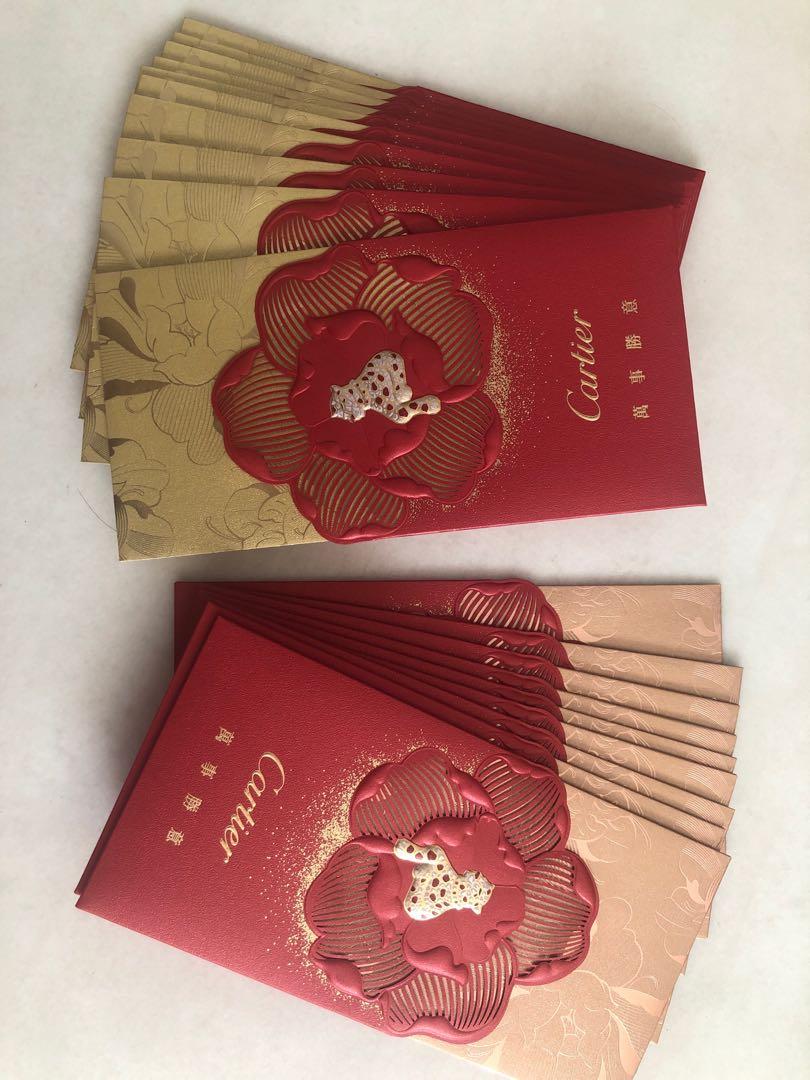 Cartier Red packet ang bao ang pow, Luxury, Accessories on Carousell
