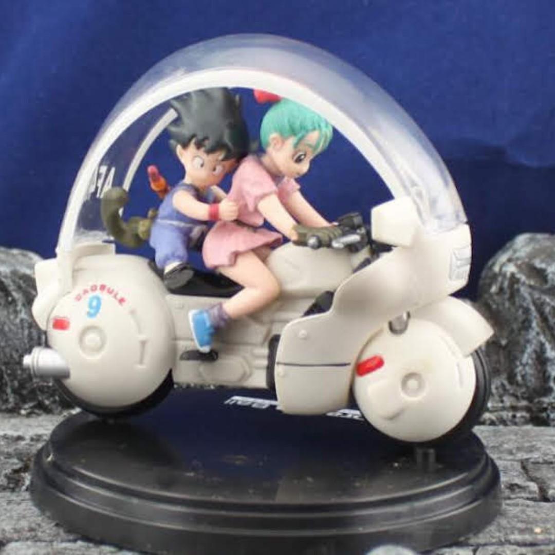 Dragon Ball Z Son Gokou Baby Riding motorcycle 8cm, Hobbies & Toys ...