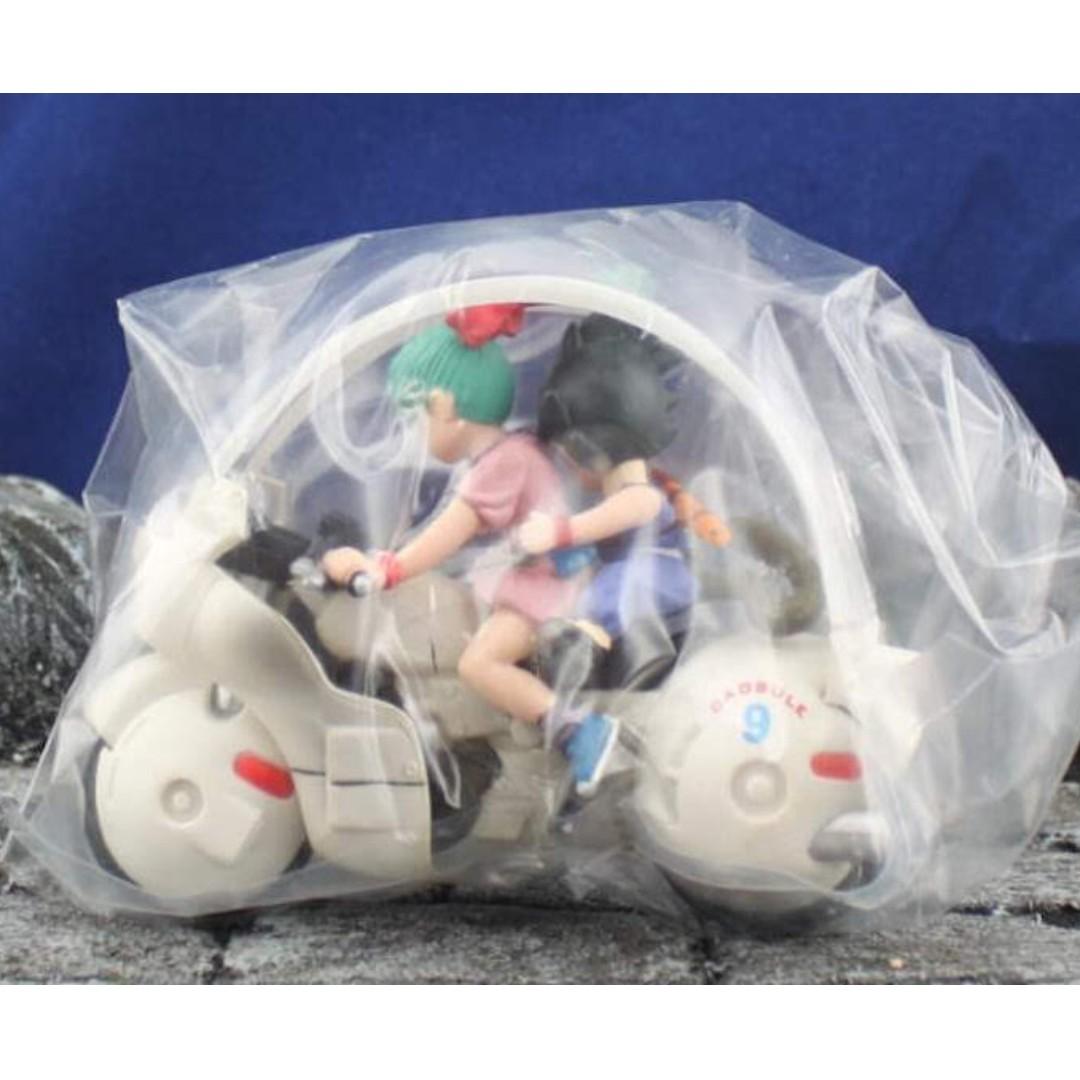 Dragon Ball Z Son Gokou Baby Riding motorcycle 8cm, Hobbies & Toys ...