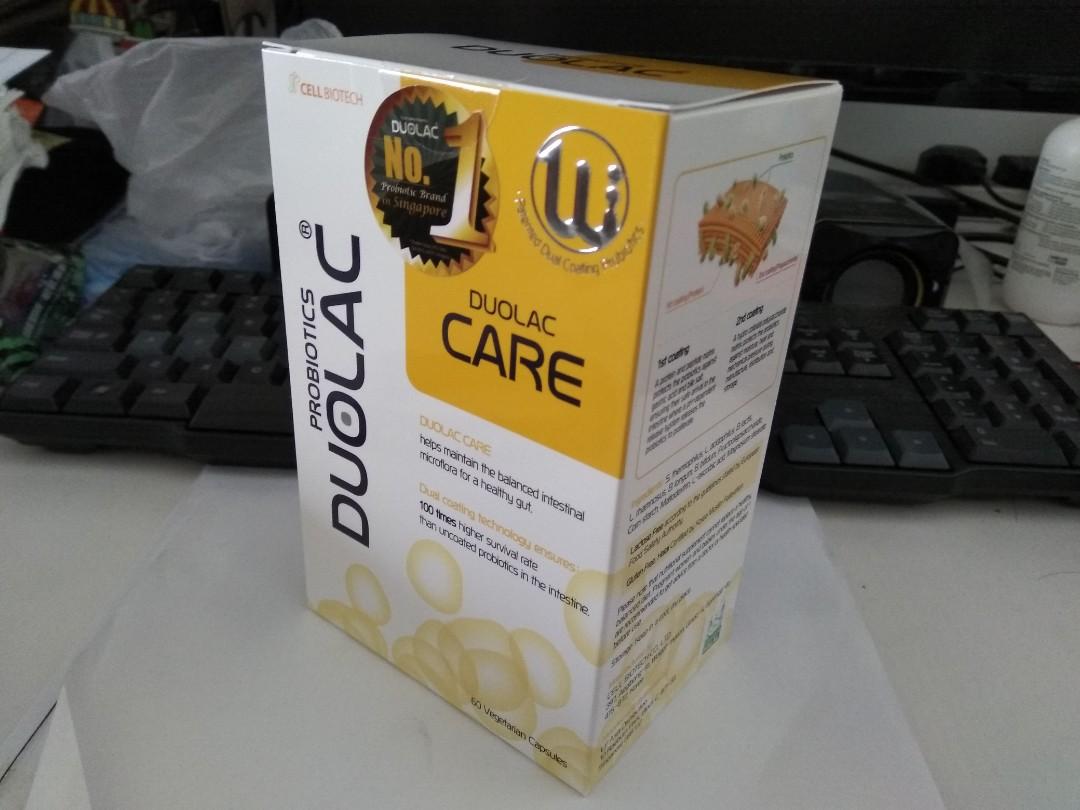 Duolac care probiotics, Health & Nutrition, Health Supplements ...