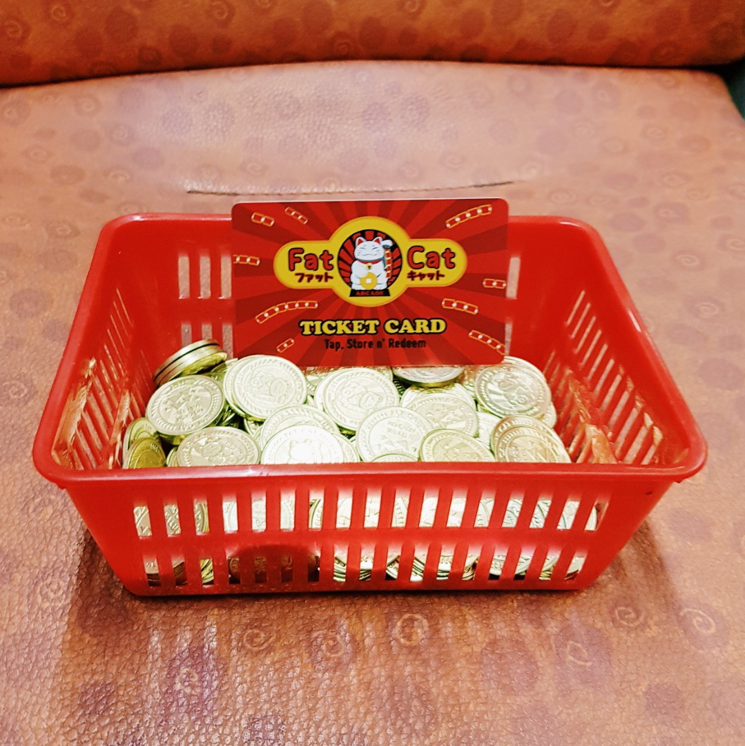 Fat Cat Arcade Token and Tickets, Tickets & Vouchers, Event Tickets on ...