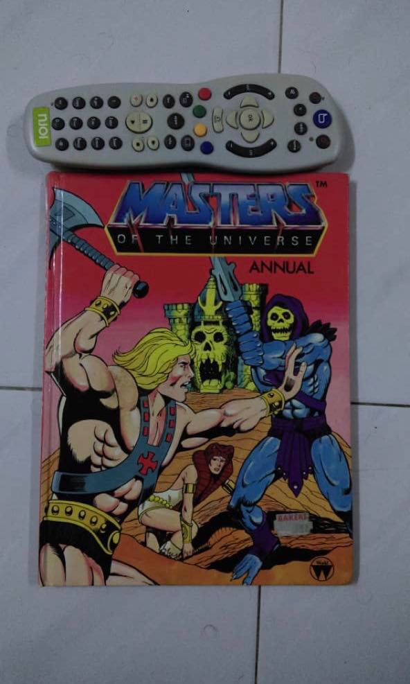 He-Man Annual Book, Hobbies & Toys, Collectibles & Memorabilia, Vintage ...