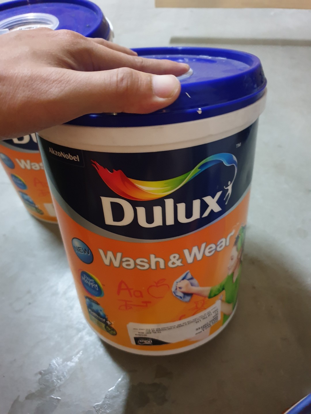 ICI Dulux Wash & Wear Paint Colour:Swiss Coffee, Everything Else on ...