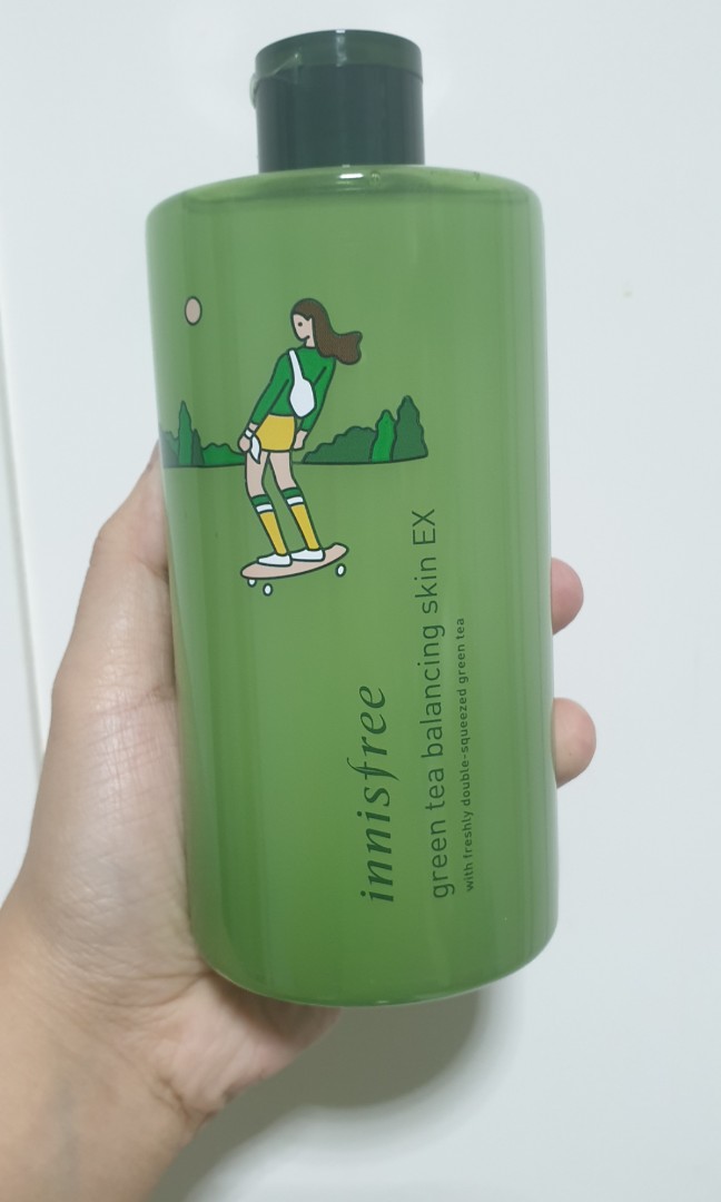 Innisfree Green Tea Balancing Skin EX 400ml, Beauty & Personal Care, Face, Face Care on Carousell