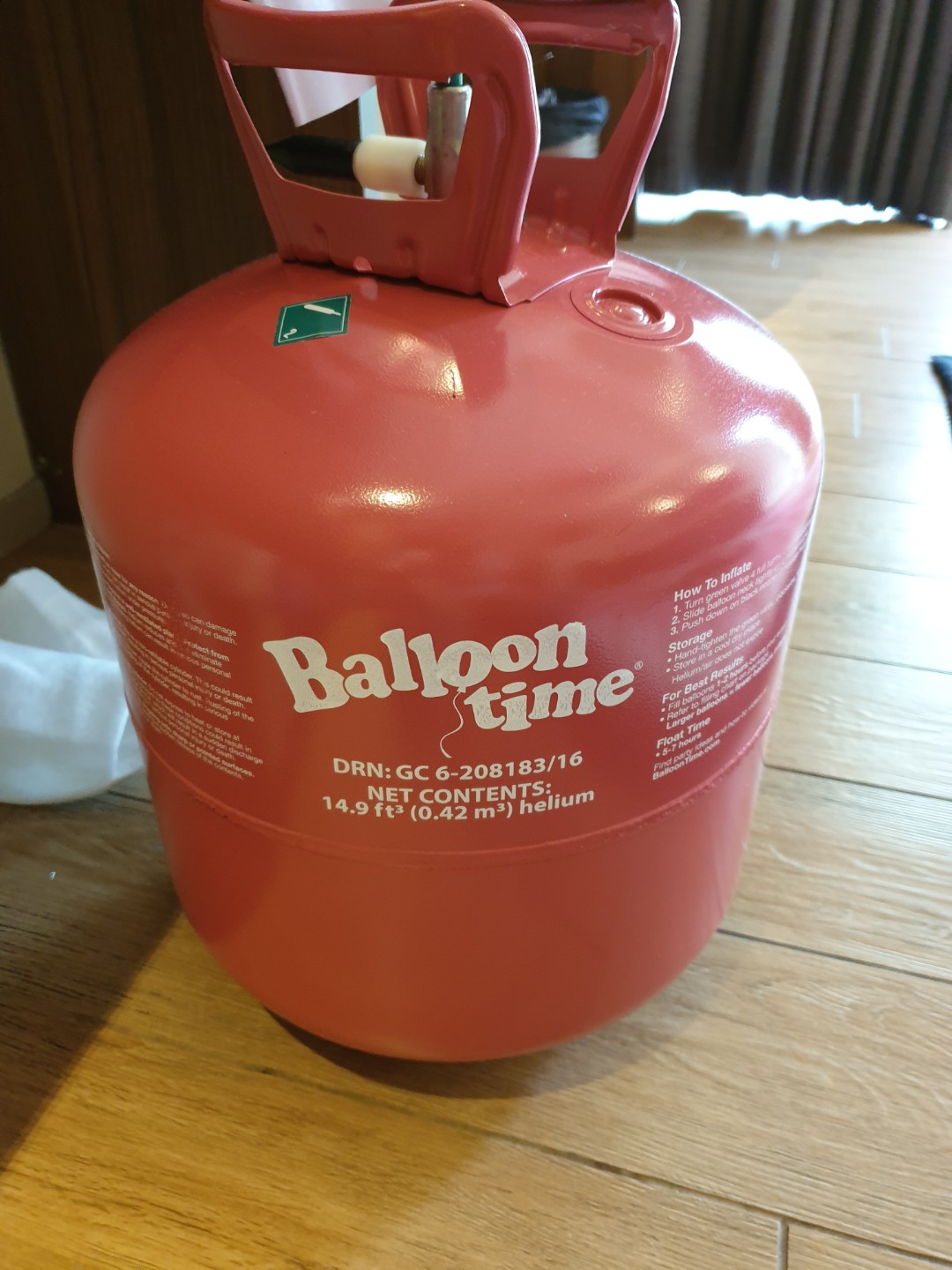 Jumbo portable Helium Tank, Everything Else on Carousell