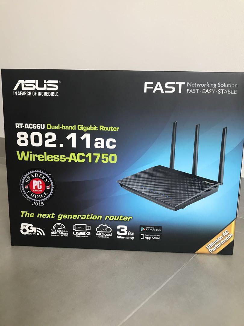 Last piece! [ASUS RT-AC66U] 802.11ac Dual-Band Wireless-AC1750 Gigabit ...