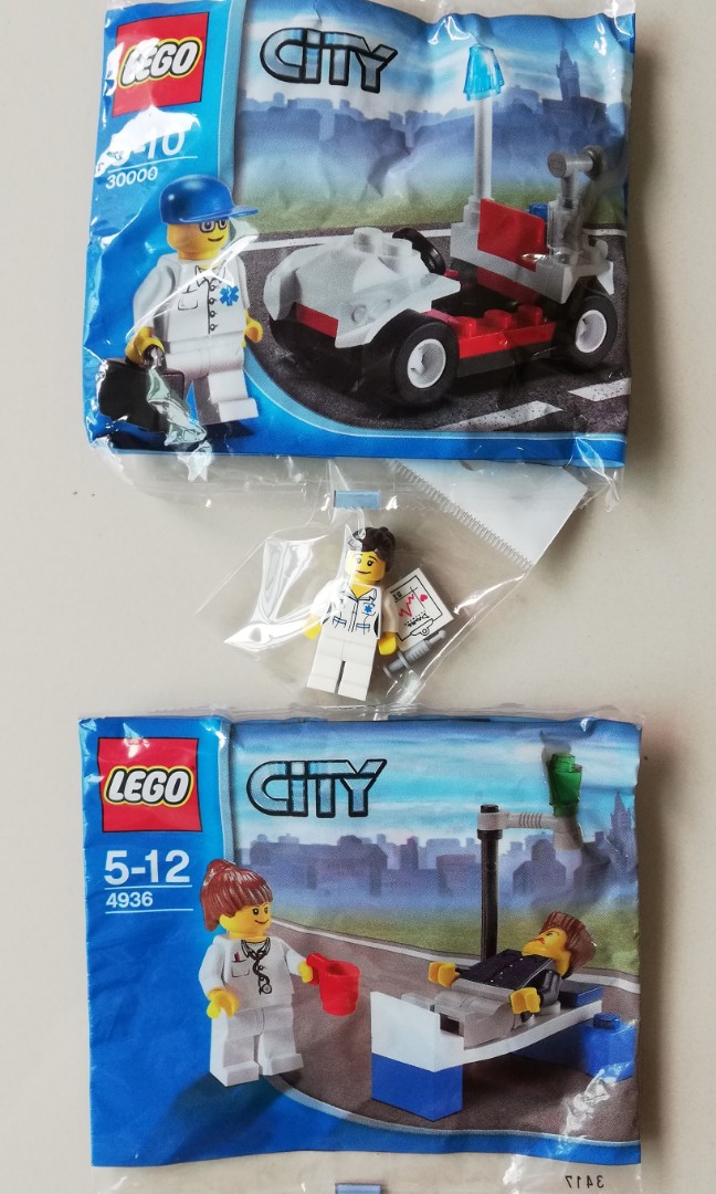 Lego 4936, Lego 30000, Hospital Collectable minifigure series, Hobbies ...