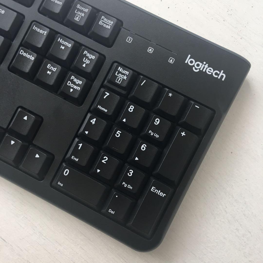 Logitech Wired Optical Mouse And Keyboard Computers And Tech Parts And Accessories Mouse