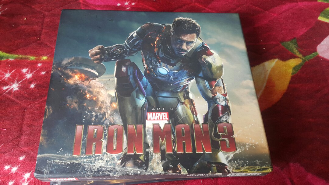 Marvel The art of iron man 3 (With hard case and thick book), Hobbies ...
