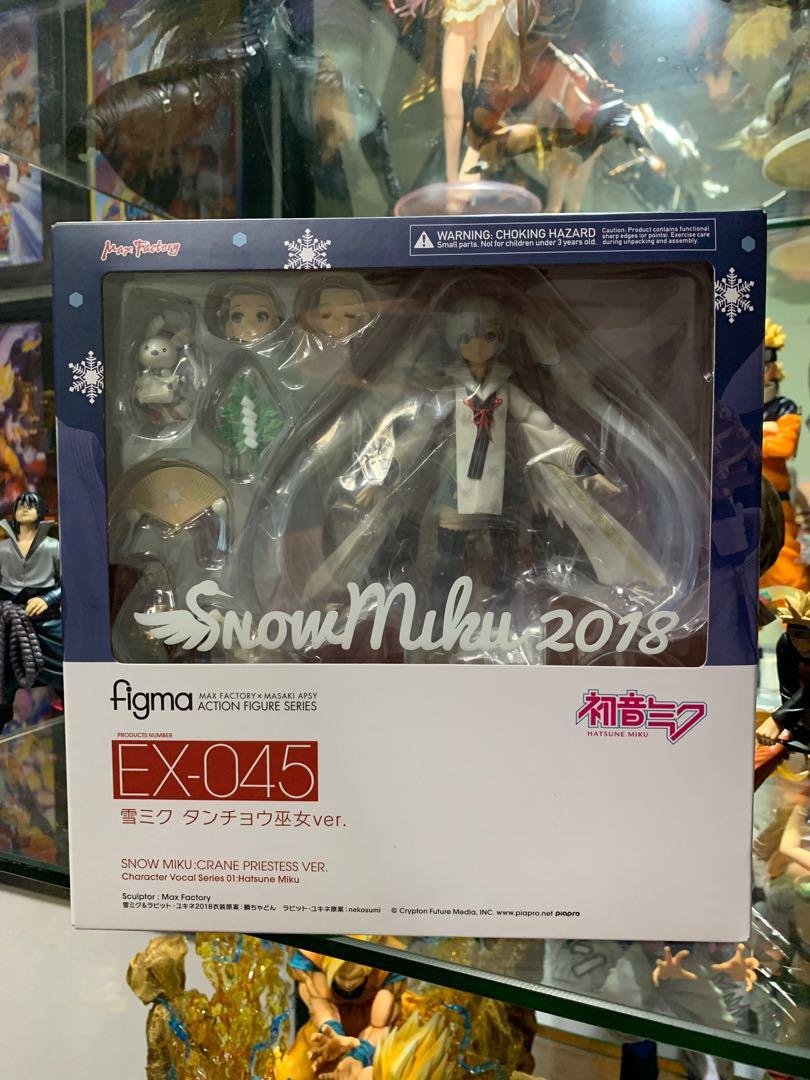 Miku Snow Crane Princess Figma, Hobbies & Toys, Toys & Games on Carousell