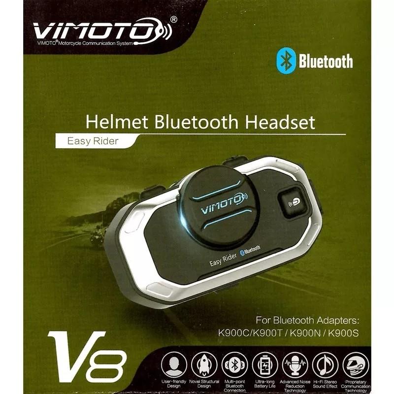 Motorcycle Bluetooth Headset Vimoto V8 ( English Version ), Motorcycles, Motorcycle Accessories ...