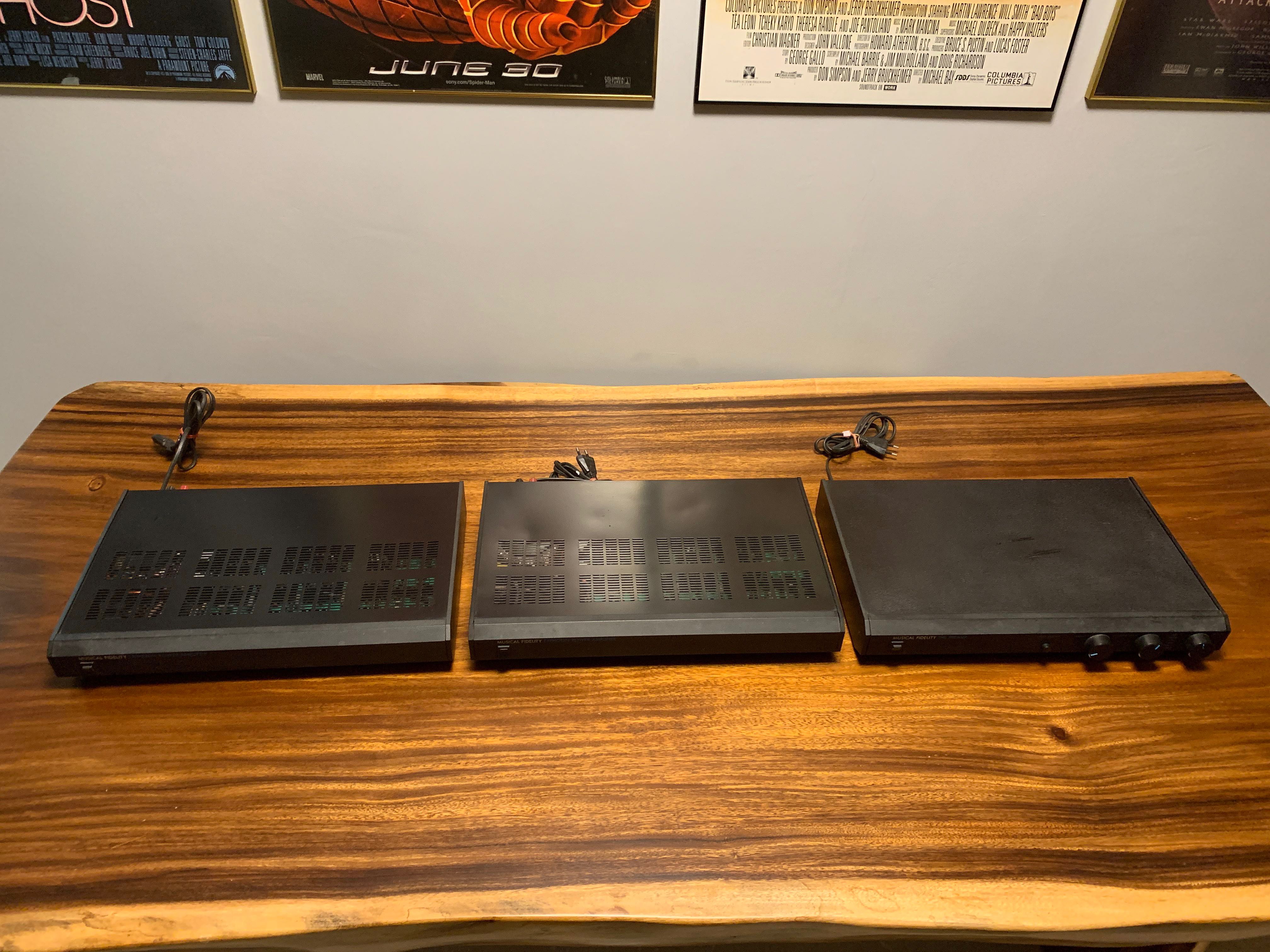 Musical Fidelity: The Preamp and Typhoon Power Amplifier, Audio, Other ...