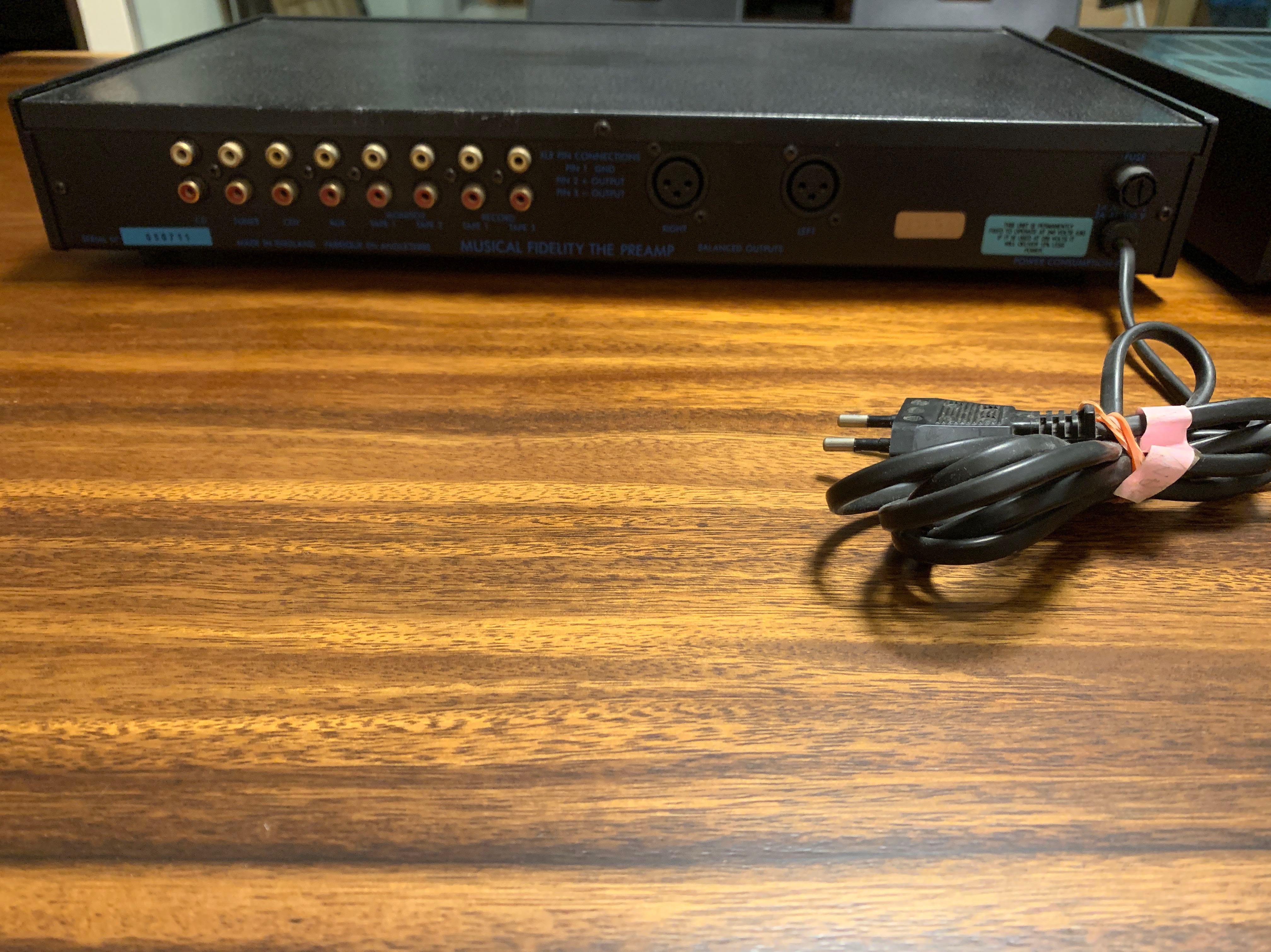 Musical Fidelity: The Preamp and Typhoon Power Amplifier, Audio, Other ...