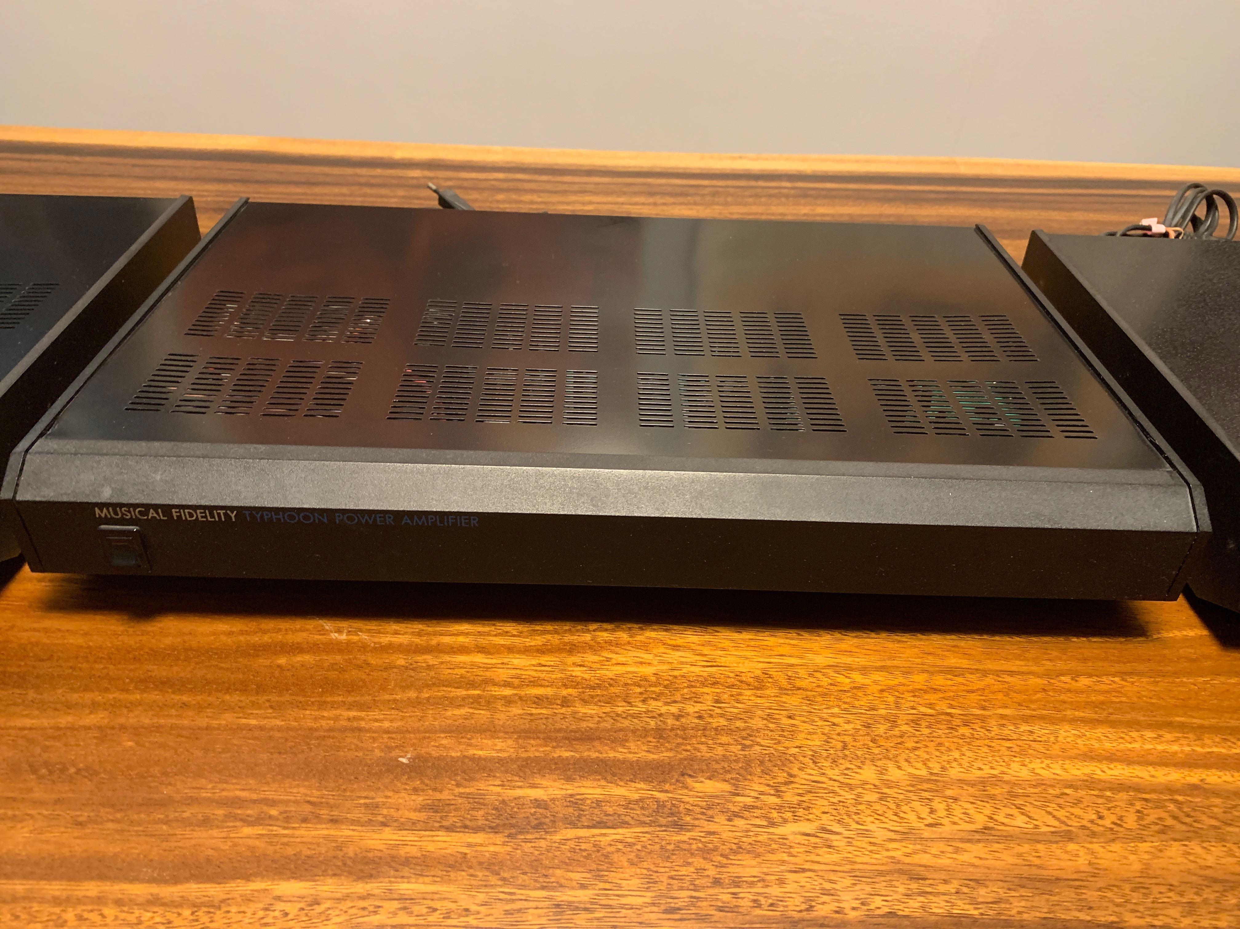 Musical Fidelity: The Preamp and Typhoon Power Amplifier, Audio, Other ...