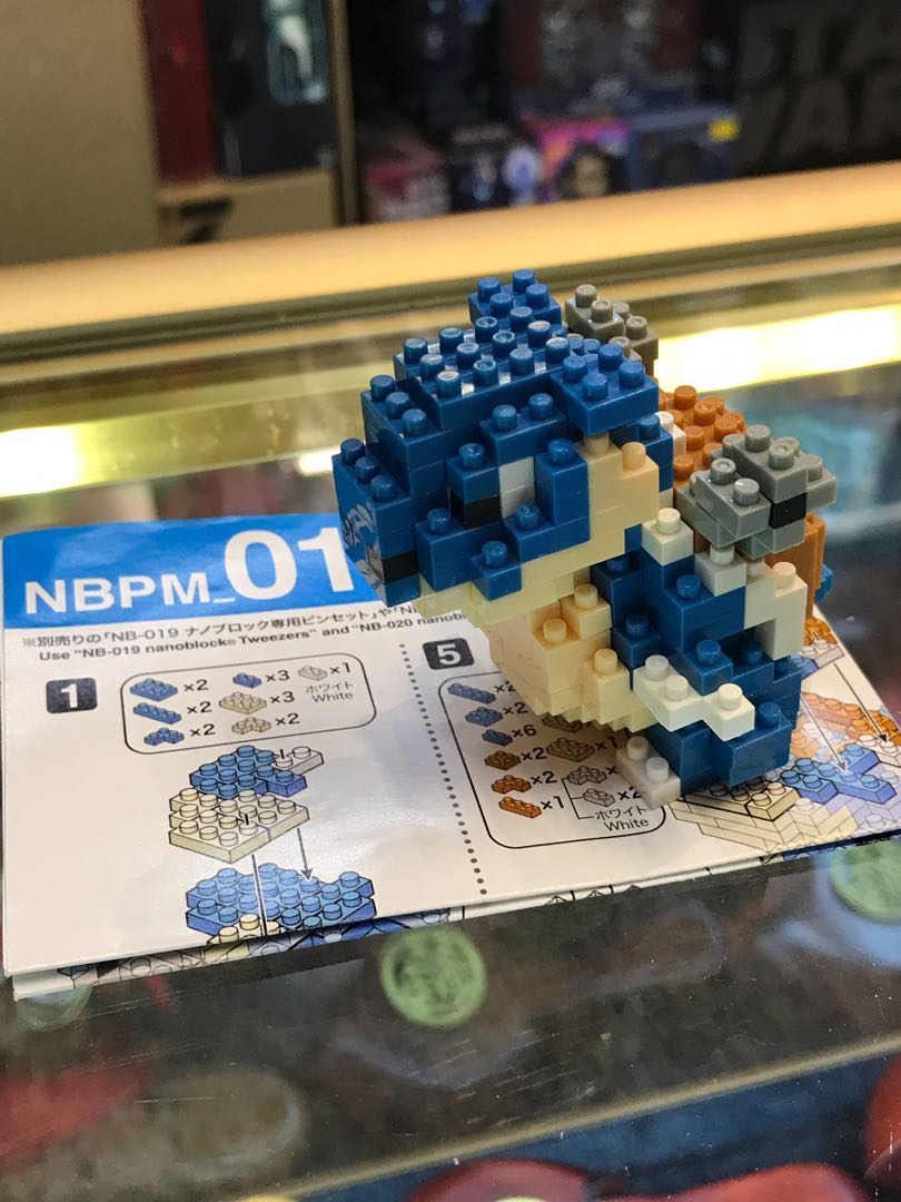 Nanoblock Pokemon Blastoise NBPM 019 Kamex Display Set, Hobbies & Toys, Toys & Games on Carousell