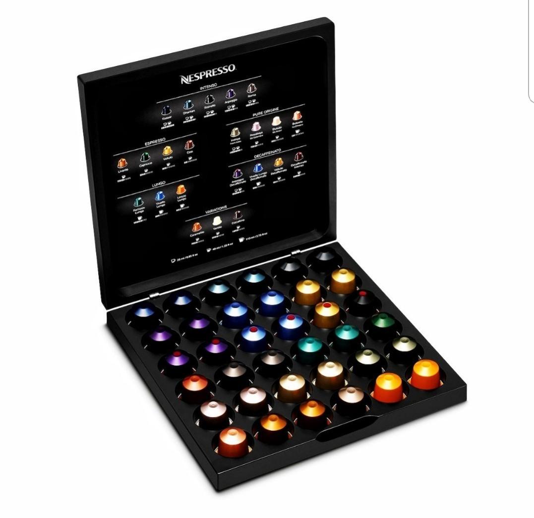 Nespresso machine + capsules dispenser, TV & Home Appliances, Kitchen ...