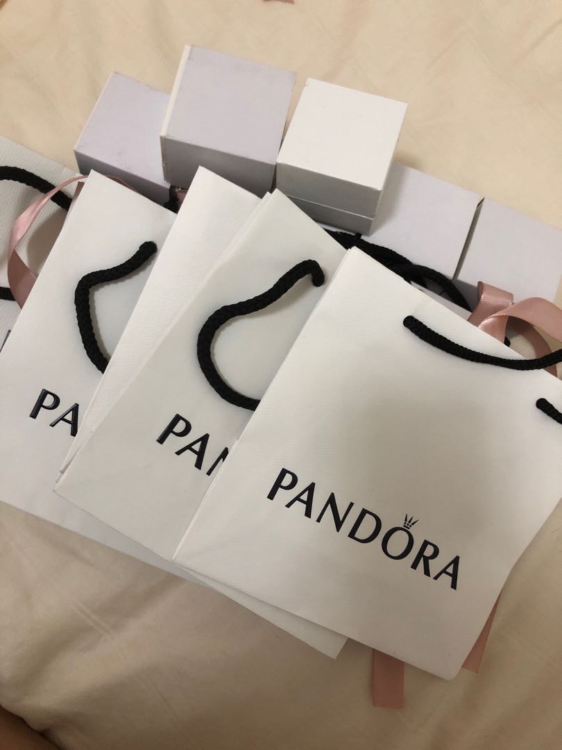 Pandora Paper Bag & box, Luxury, Accessories on Carousell