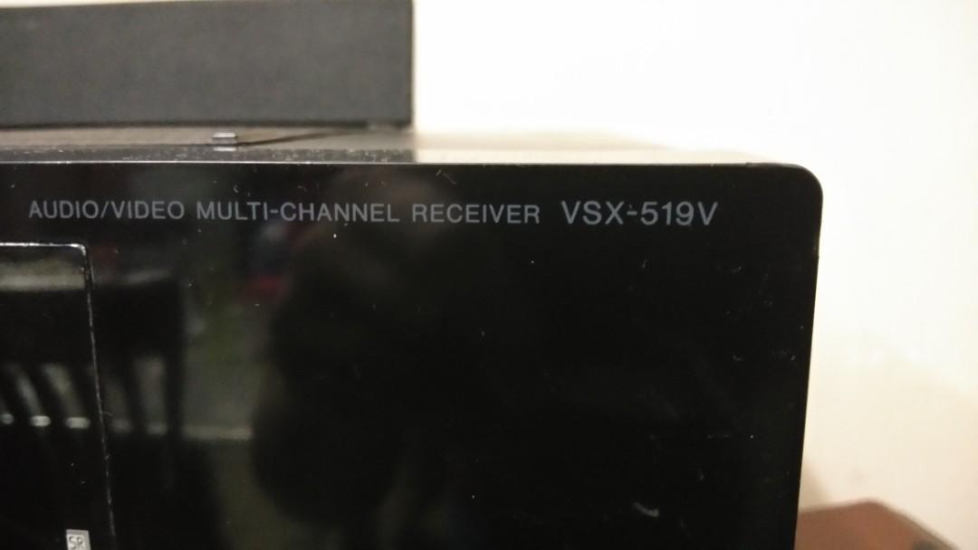 Pioneer VSX-519V-K 5.1-Channel A/V Receiver (Black), Audio, Soundbars, Speakers & Amplifiers on ...