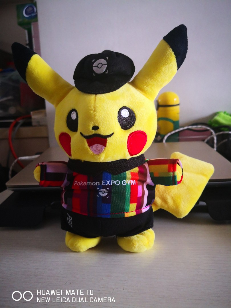 Pokemon Expo Gym Pikachu Design Soft toy, Hobbies & Toys, Toys & Games ...