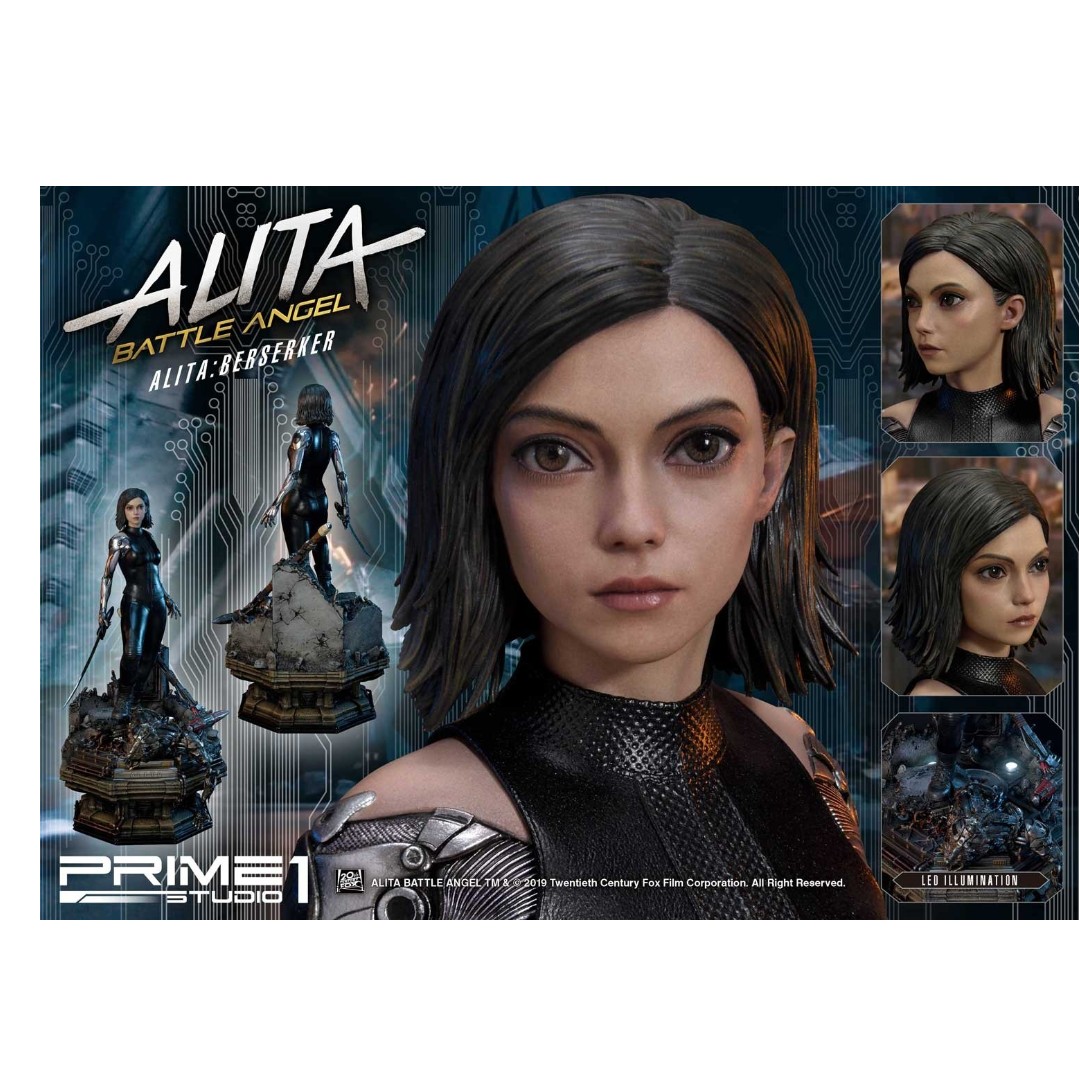 Prime 1 Studio 1/4 Scale Alita: Battle Angel Alita : Berserker PMABA-01, Hobbies & Toys, Toys ...
