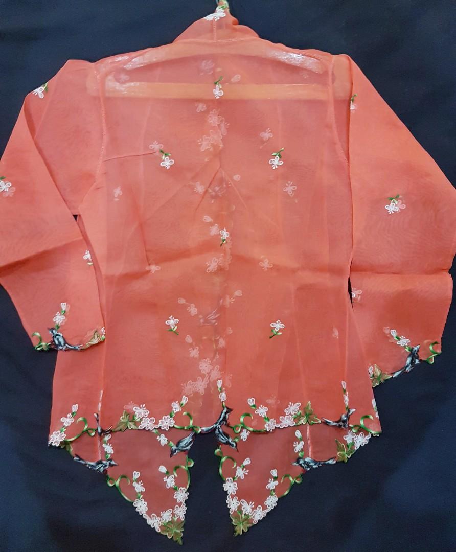 Made in Sg. Rare! Only 1 of its kind. Vintage Nonya Kebaya Top made of ...