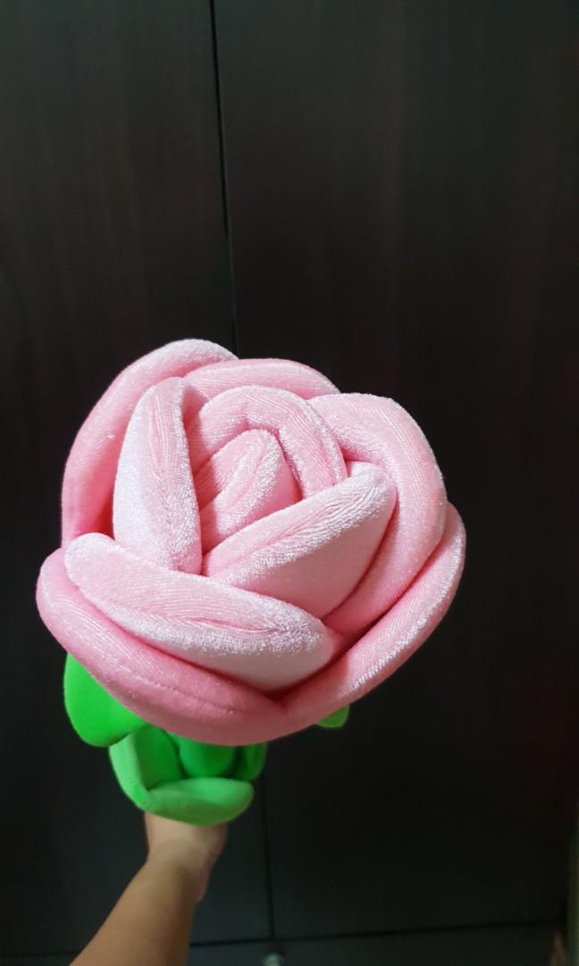 Rose soft toy, Hobbies & Toys, Toys & Games on Carousell