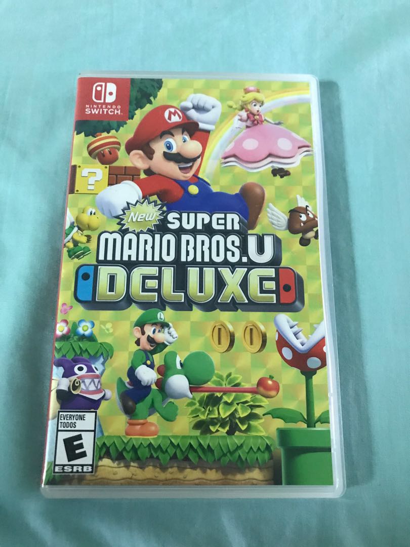 Super Mario Bros U Deluxe (switch), Video Gaming, Video Games, Nintendo ...