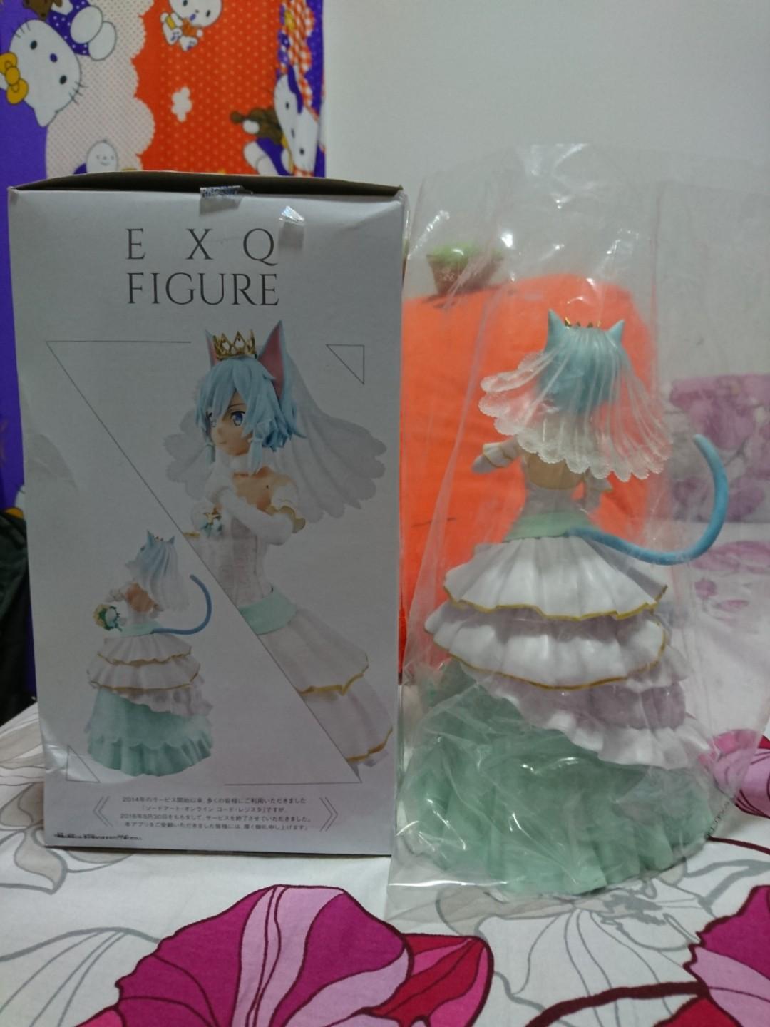 Sword Art Online Code Register - EXQ Figure Wedding Sinon, Hobbies ...
