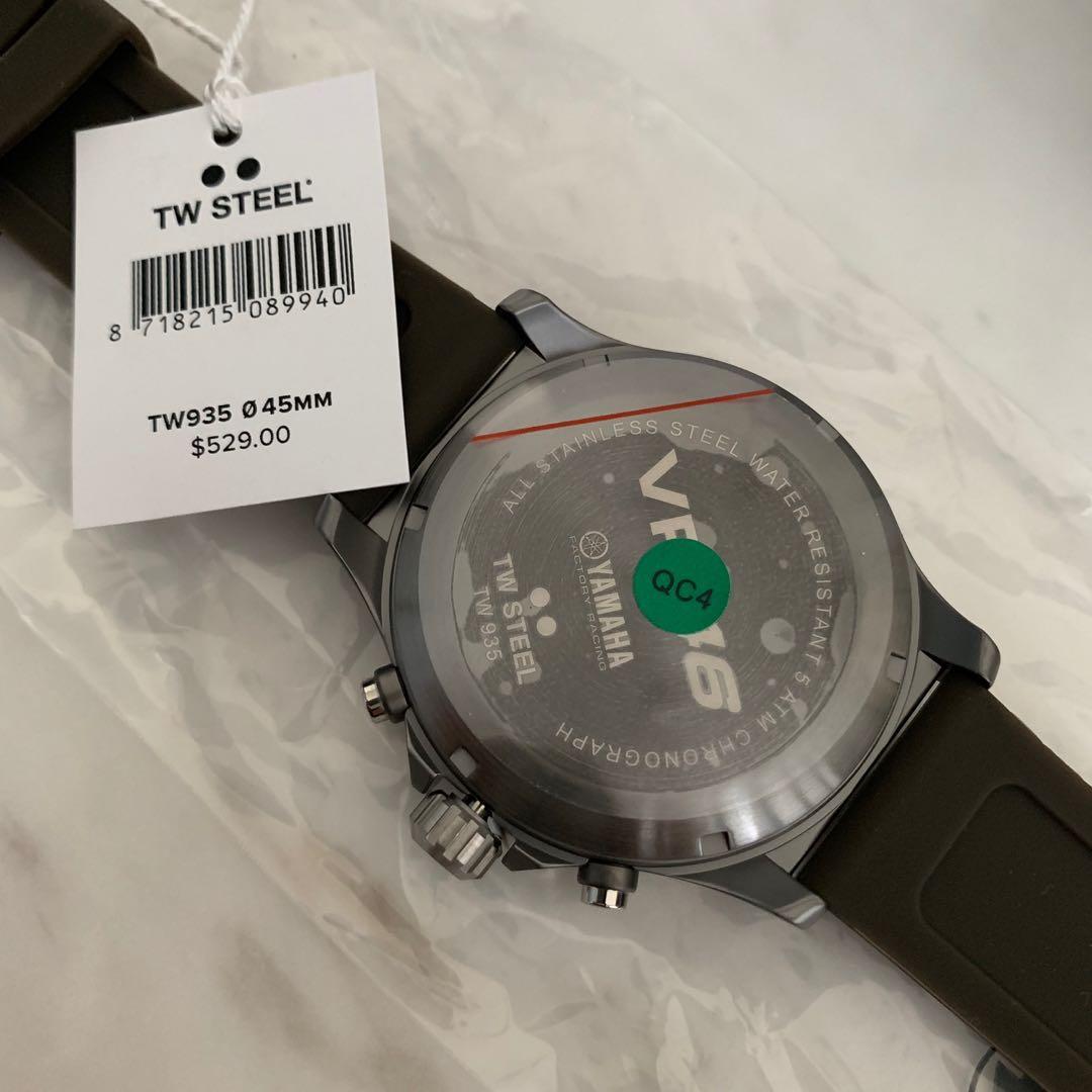 TW Steel Valentino Rossi VR46 Yamaha limited edition 45mm pilot watch ...