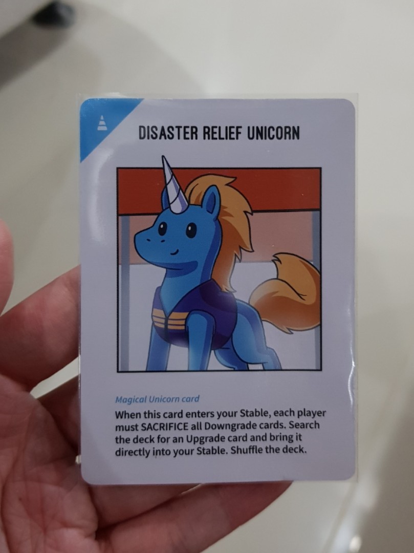 Unstable Unicorn Control + KSE Disaster Relief Card, Hobbies & Toys ...