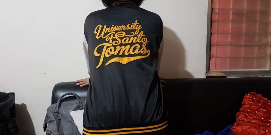 UST Varsity jacket, Women's Fashion, Coats, Jackets and Outerwear on ...