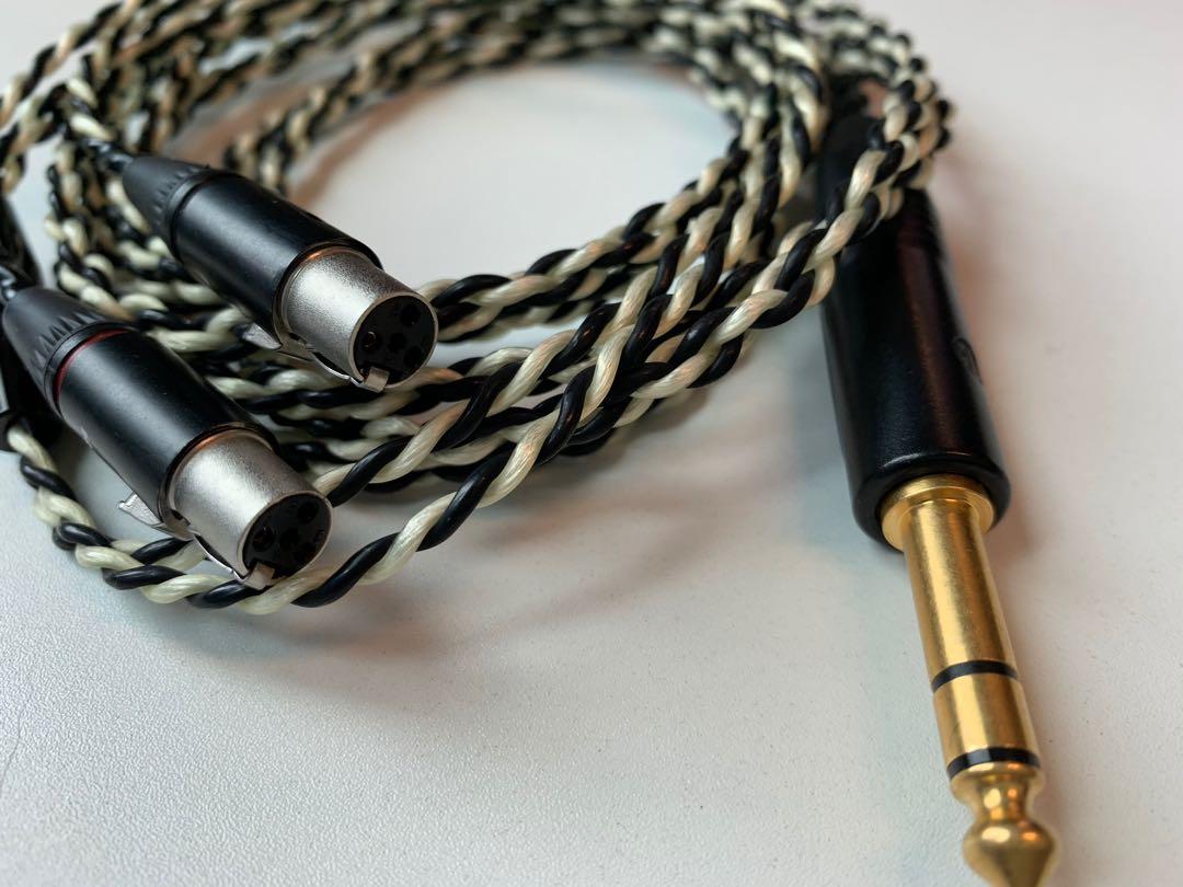 Audeze 2.5m Premium Single-Ended Cable, Audio, Portable Audio ...