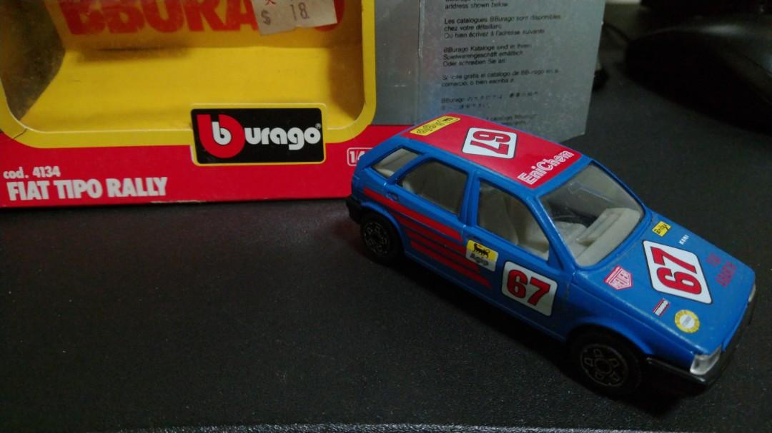 Bburago Fiat Tipo Rally, 興趣及遊戲, 旅行, 旅遊 - 旅行必需品及用品 - Carousell