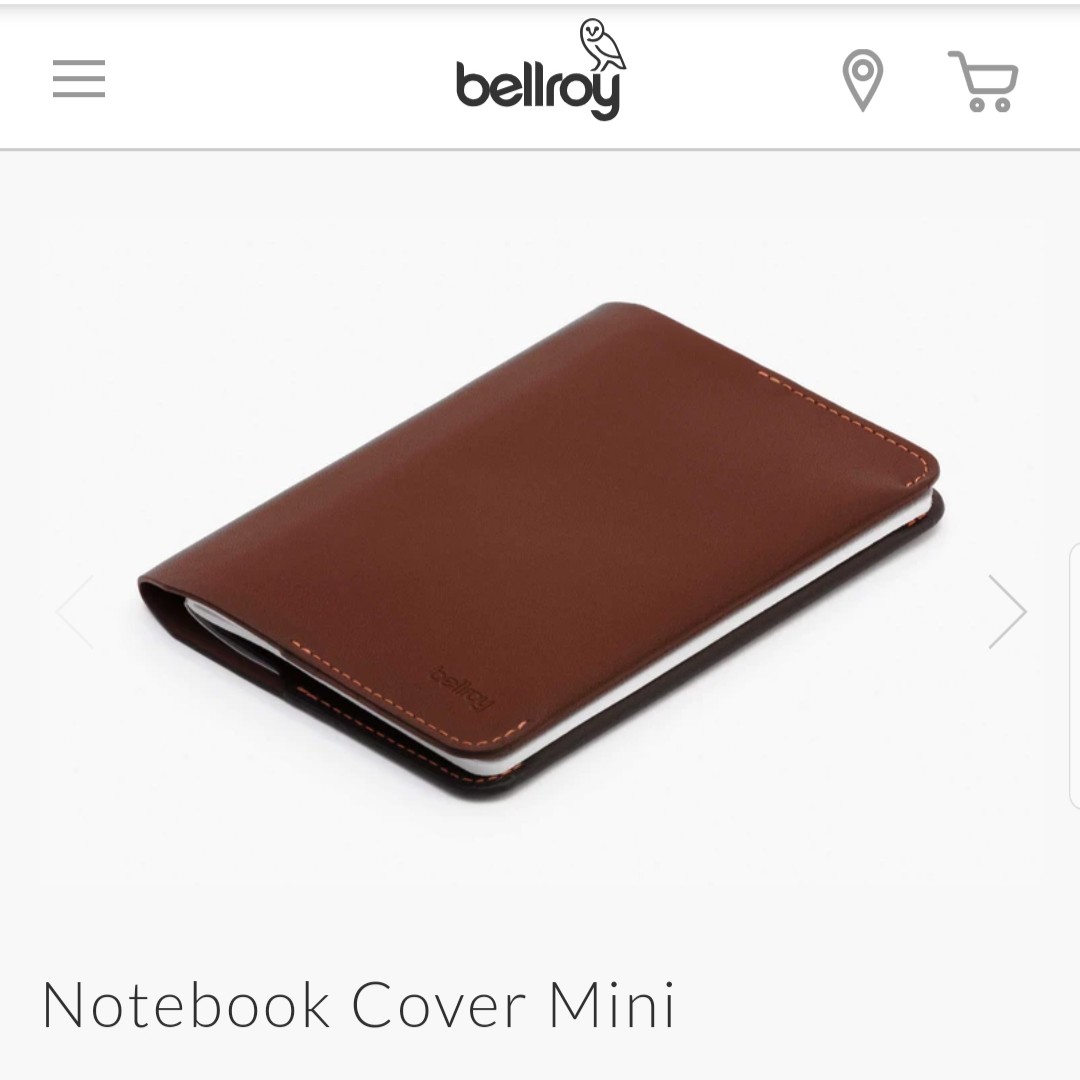 Bellroy Leather Notebook / Passport Cover, Computers & Tech, Parts ...