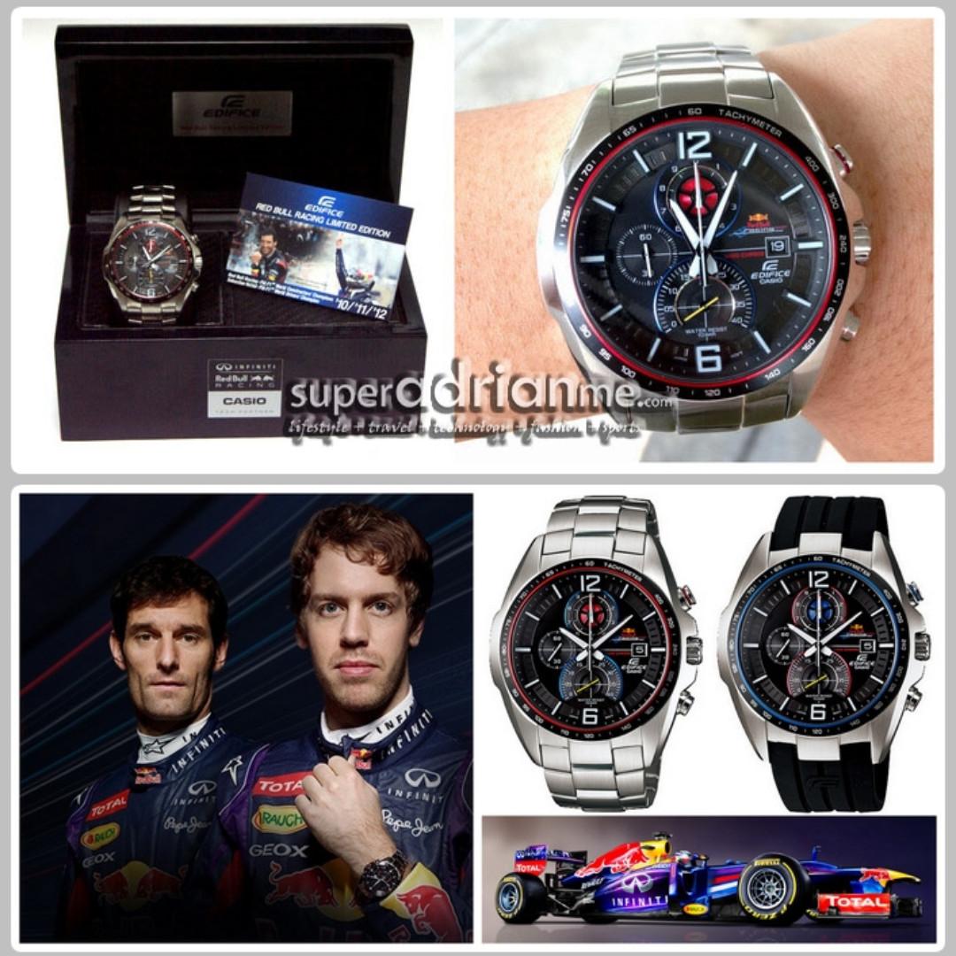 Casio Edifice x Infiniti Red Bull Racing Limited Edition Chronograph ...