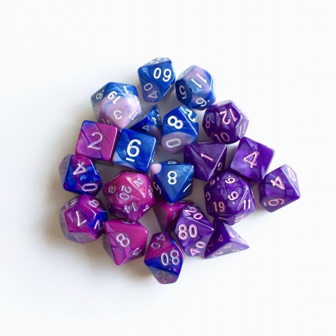 CREATURES OF MYTH - Polyhedral Dice Set - Dungeons & Dragons DnD 5e ...