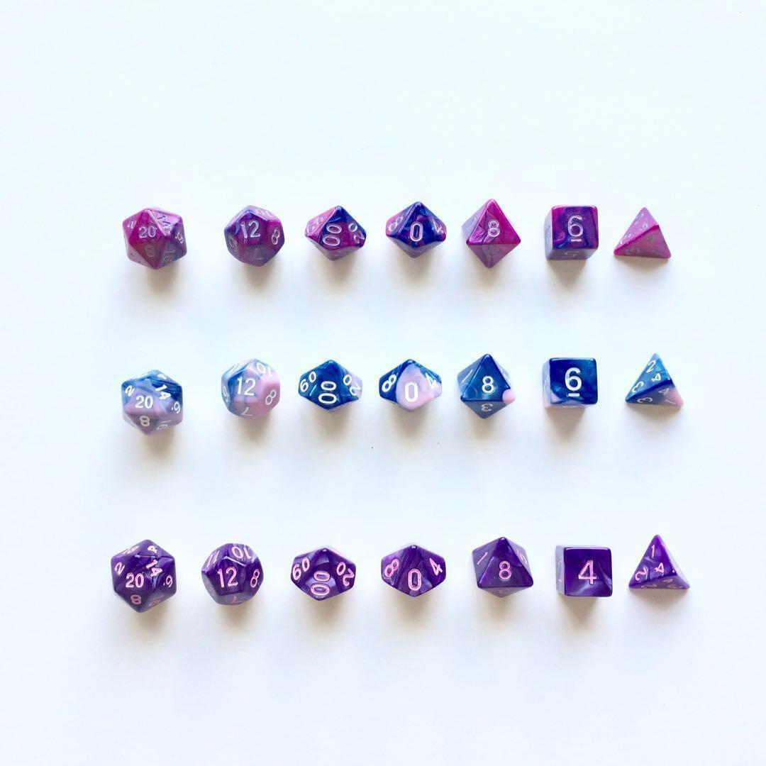 CREATURES OF MYTH - Polyhedral Dice Set - Dungeons & Dragons DnD 5e ...