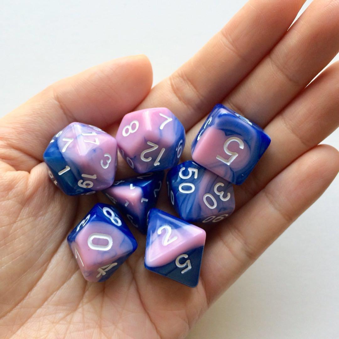 CREATURES OF MYTH - Polyhedral Dice Set - Dungeons & Dragons DnD 5e ...