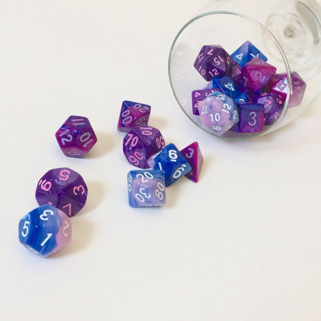 CREATURES OF MYTH - Polyhedral Dice Set - Dungeons & Dragons DnD 5e ...