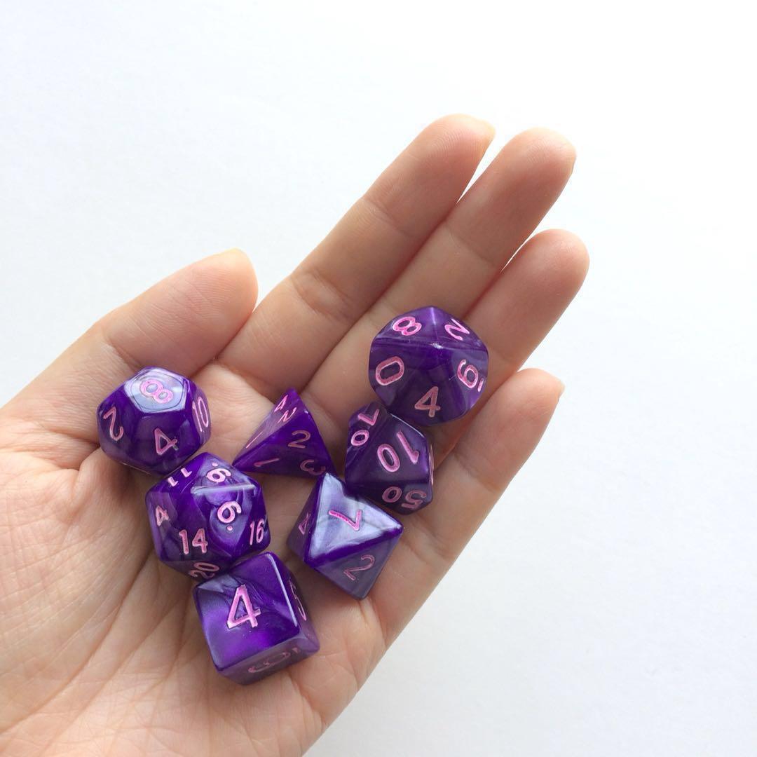 CREATURES OF MYTH - Polyhedral Dice Set - Dungeons & Dragons DnD 5e ...