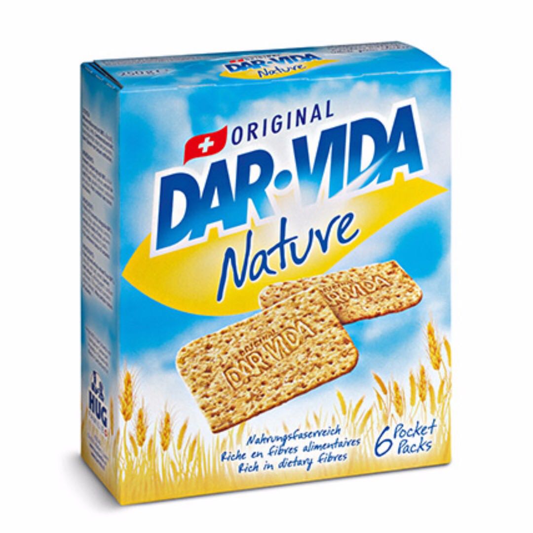 Dar-Vida Whole Wheat Swiss Crackers 250g | Made in Switzerland, 嘢食 & 嘢飲 ...