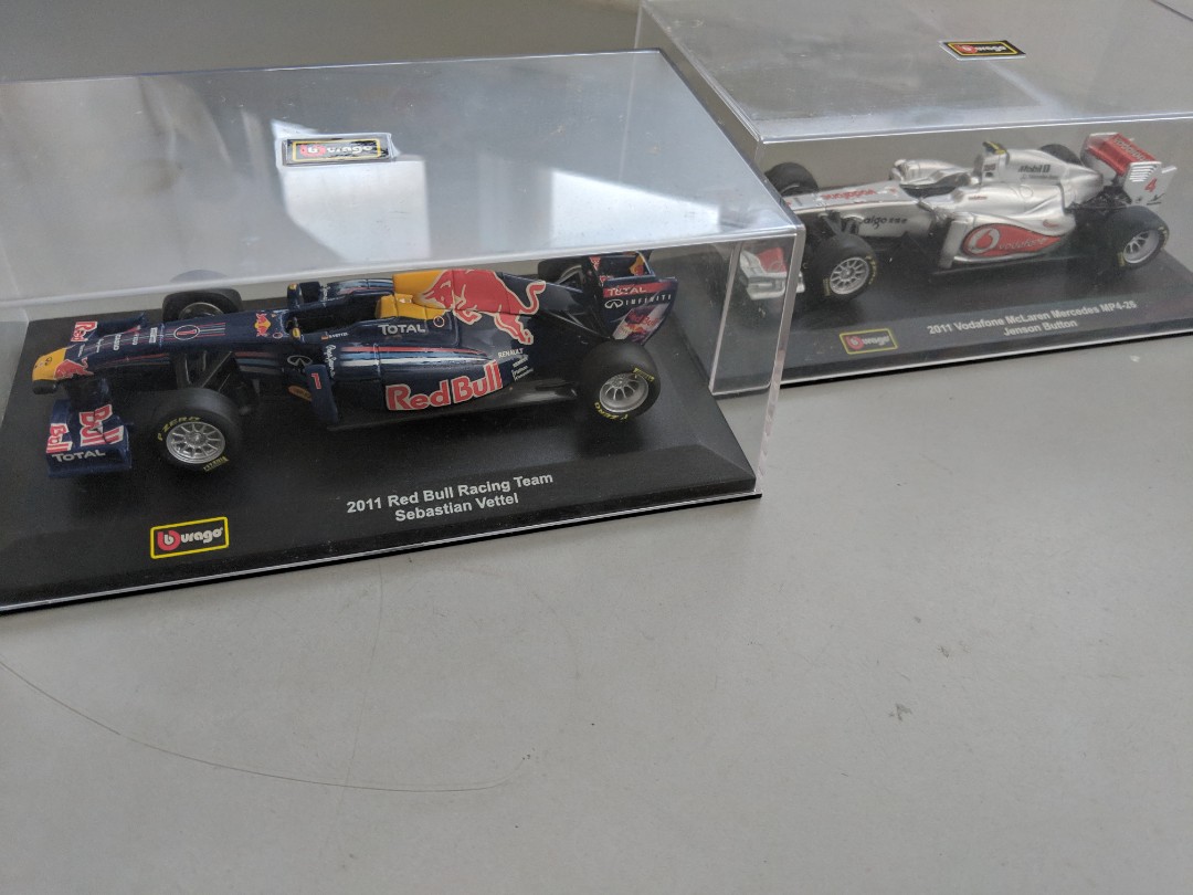F1 red bull and mclaren car models, Hobbies & Toys, Toys & Games on ...