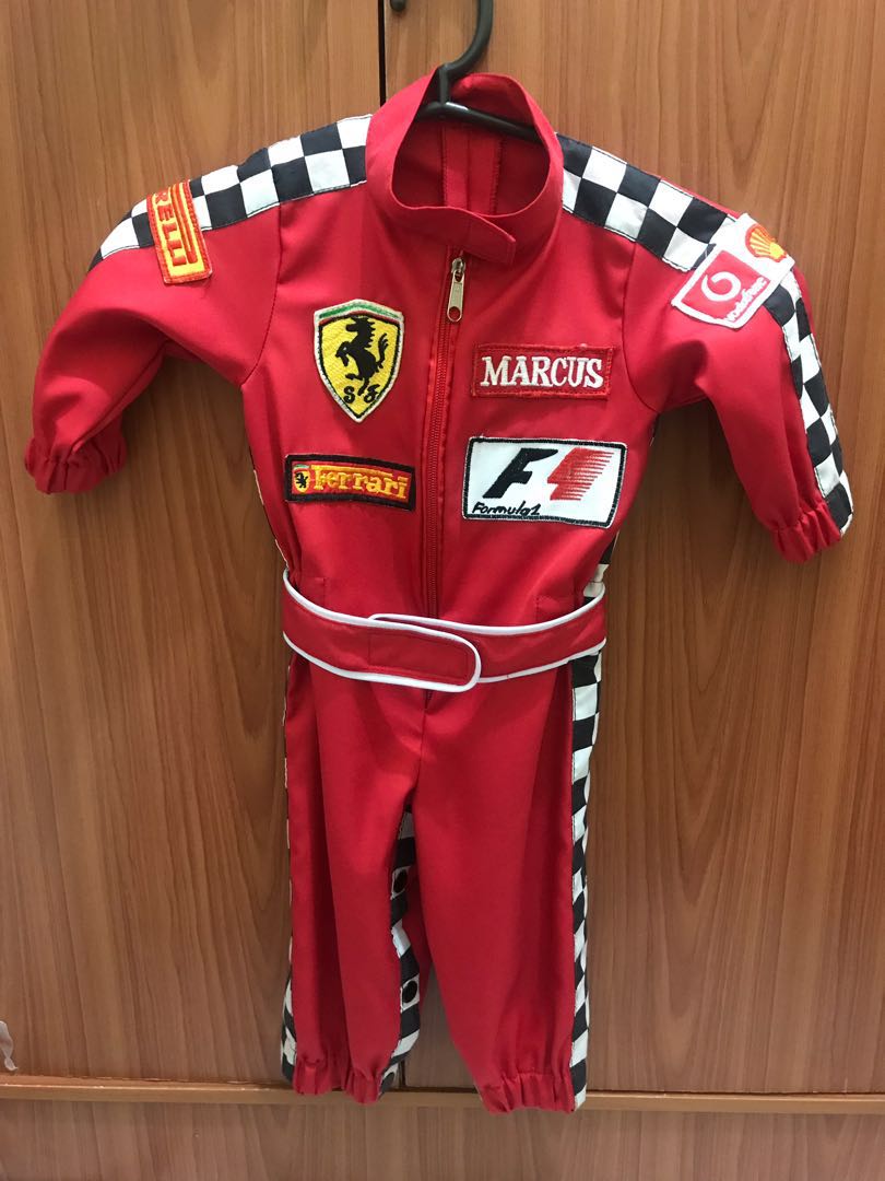 Ferrari costume, Babies & Kids, Babies & Kids Fashion on Carousell