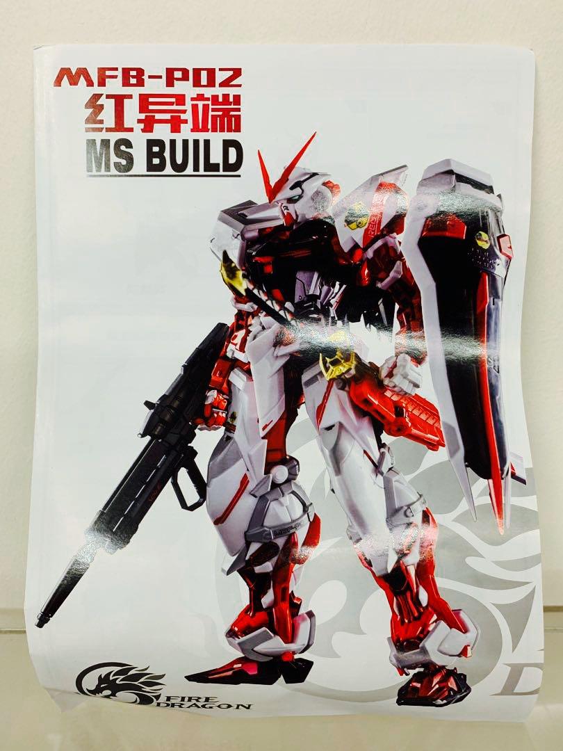 Fire Dragon Metal Build Red Frame Astray Gundam (Unused), Hobbies ...
