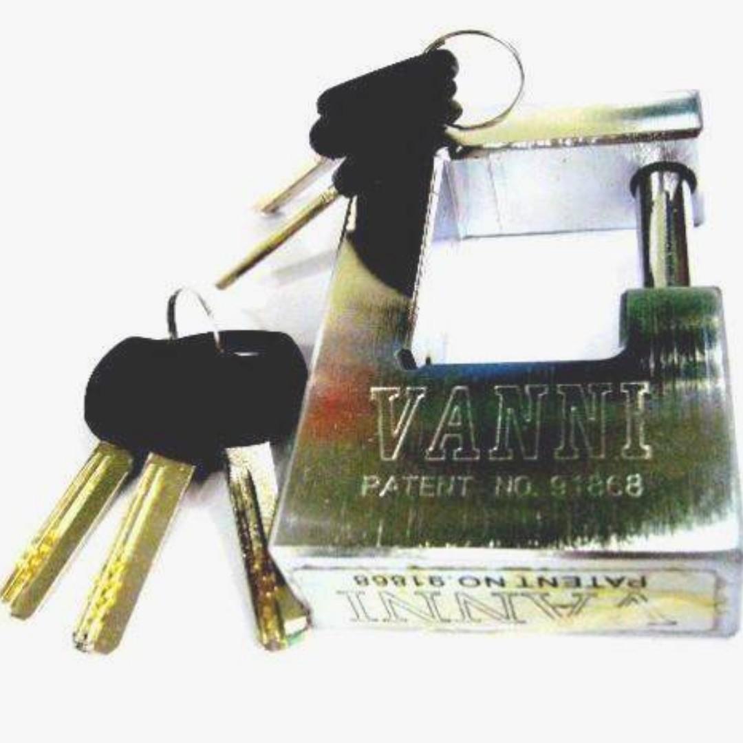 Grill Gate Lock | Harden Steel, 6 Keys Included, Furniture & Home ...