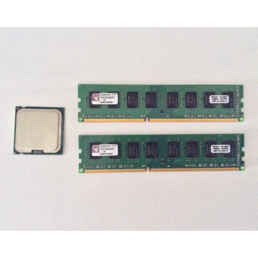 Intel Pentium Processor E6800 & Kington Value Ram DDR3 2GB X 2 ...