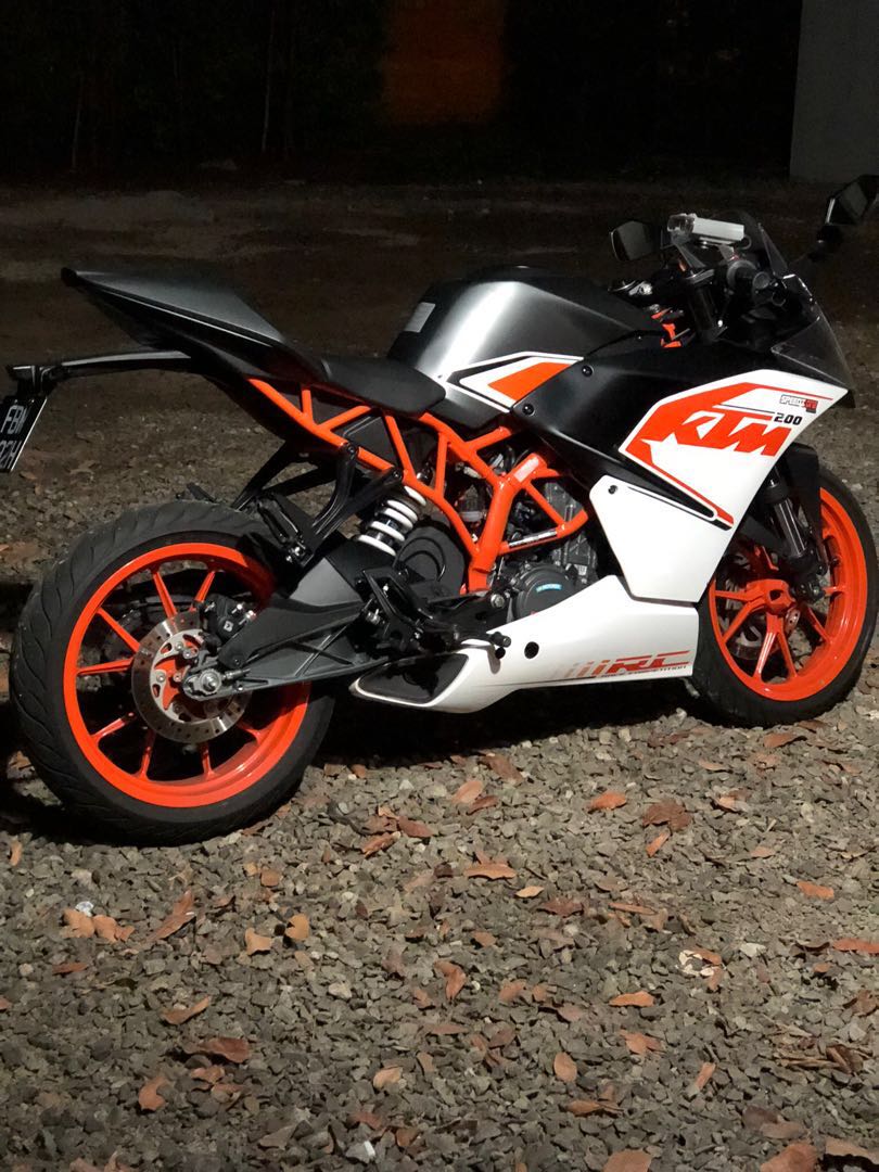 KTM RC 200 (COI), Motorcycles, Motorcycles for Sale, Class 2B on Carousell
